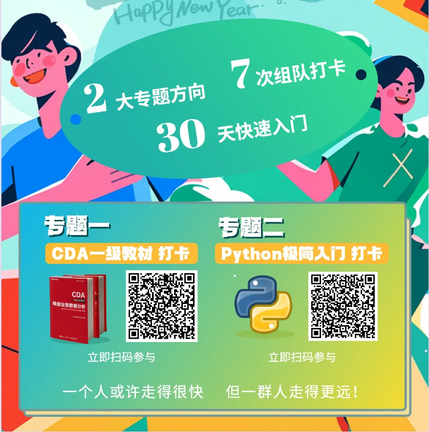 【2月】cda网校2025 数据分析组队打卡学习活动第4期已开启报名! Cda数据分析师官网